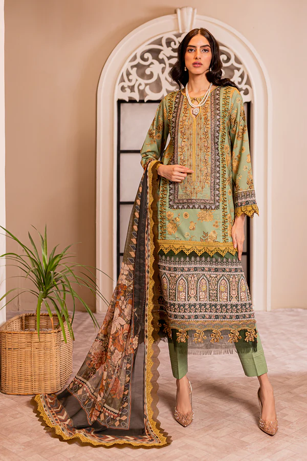 Jade Ayzal Chiffon Collection 23-AZ-20096 - BegumSaab | Pakistani ...