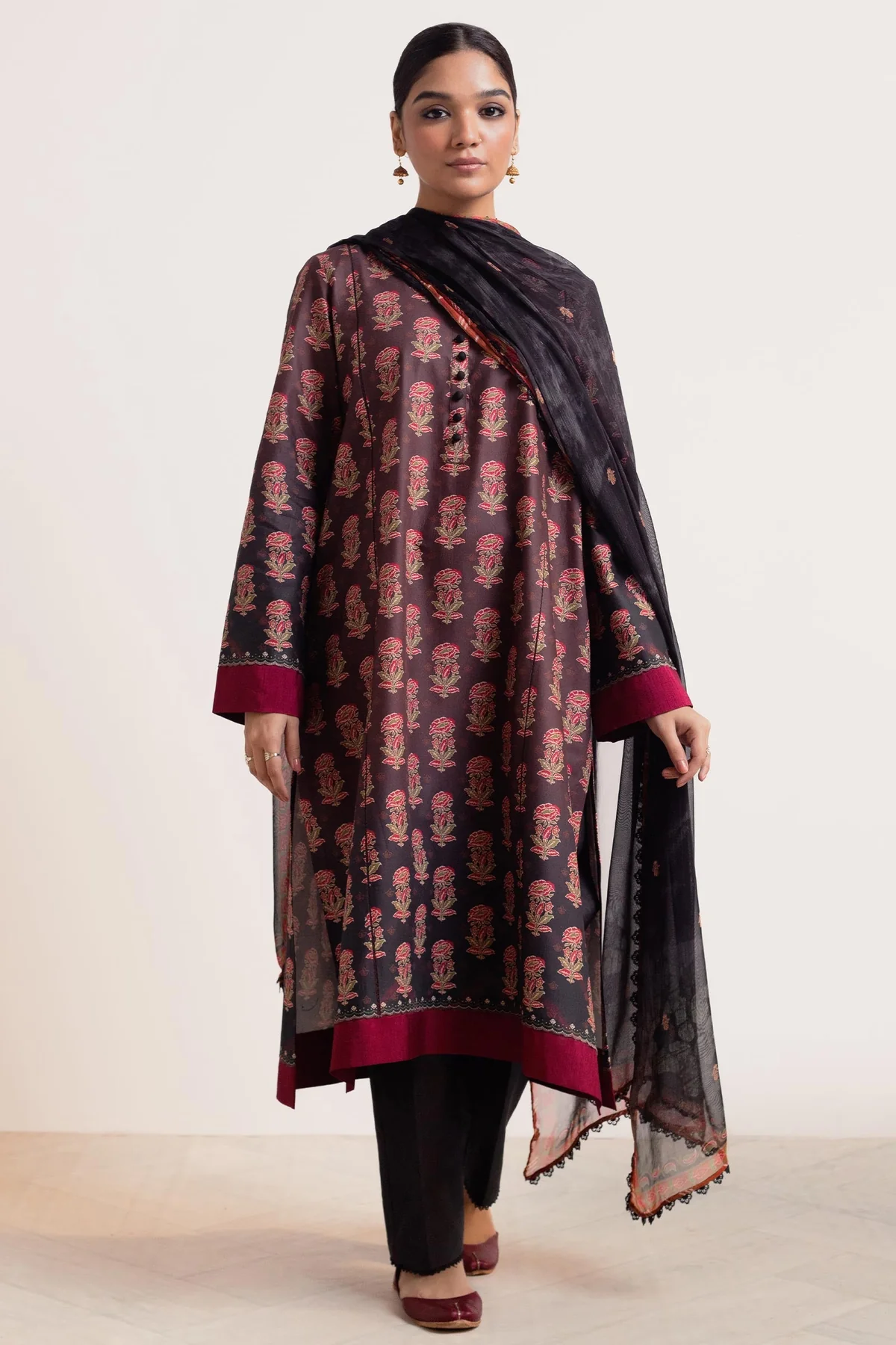 Coco Prints by Zara Shahjahan | Surkh - D9 - BegumSaab | Pakistani ...