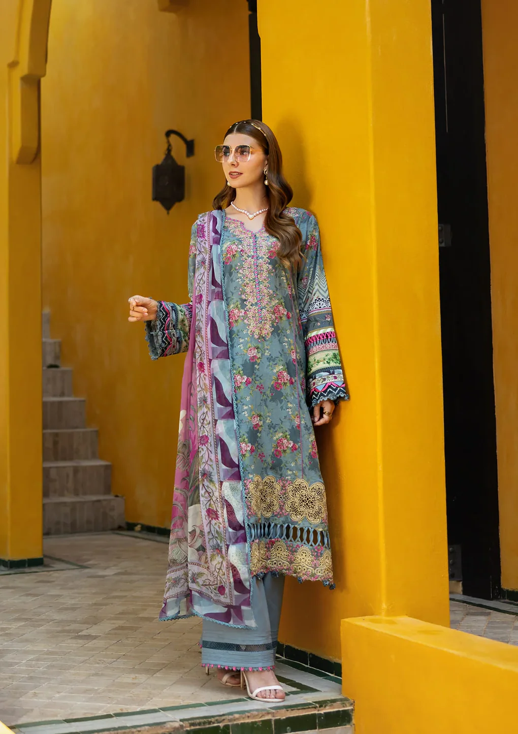 Elaf Signature 25 | ETS-07B GLORY - BegumSaab | Pakistani Designer Suits Online in India