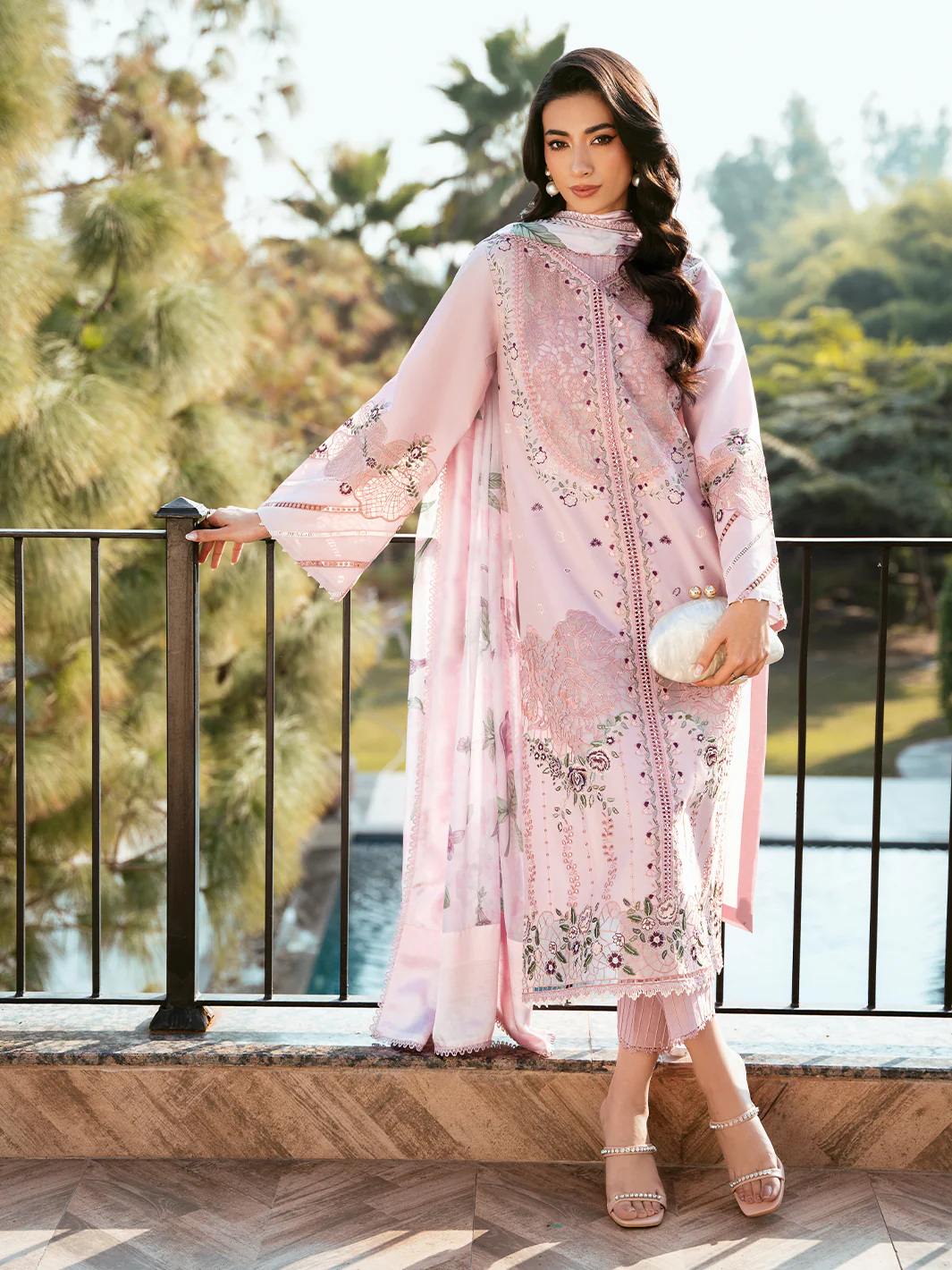 Binilyas Kayra Summer Edit 2025 | 313 - B - BegumSaab | Pakistani Designer Suits Online in India